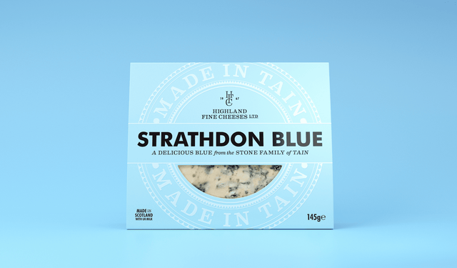 Strathdon Blue | Blue Scottish Cheese | HFC – Highland Fine Cheeses