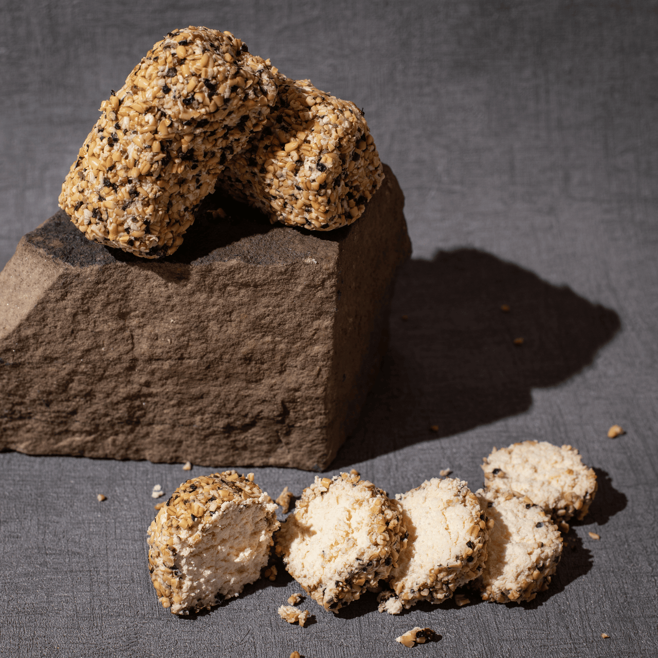 Black Crowdie | Dry Curd Scottish Cheese | HFC – Highland Fine Cheeses